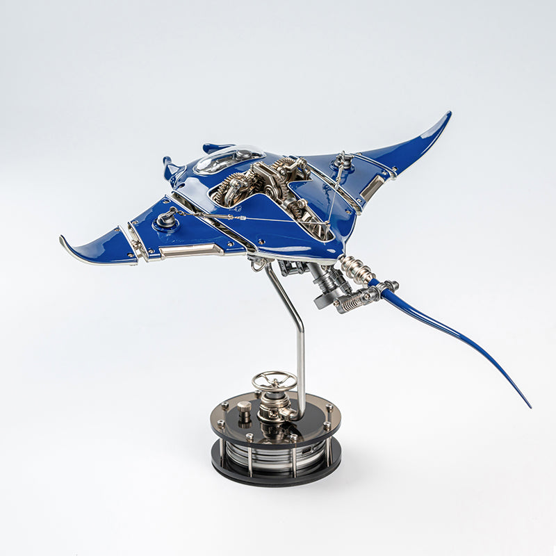 BOLTBOLT Mechanical Manta Ray – Futuristic 3D Metal Model | The Deep ...